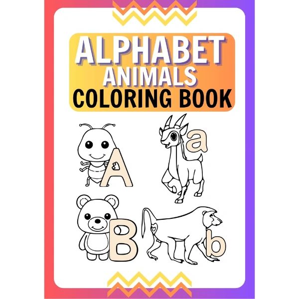 Alphabet Animals Coloring